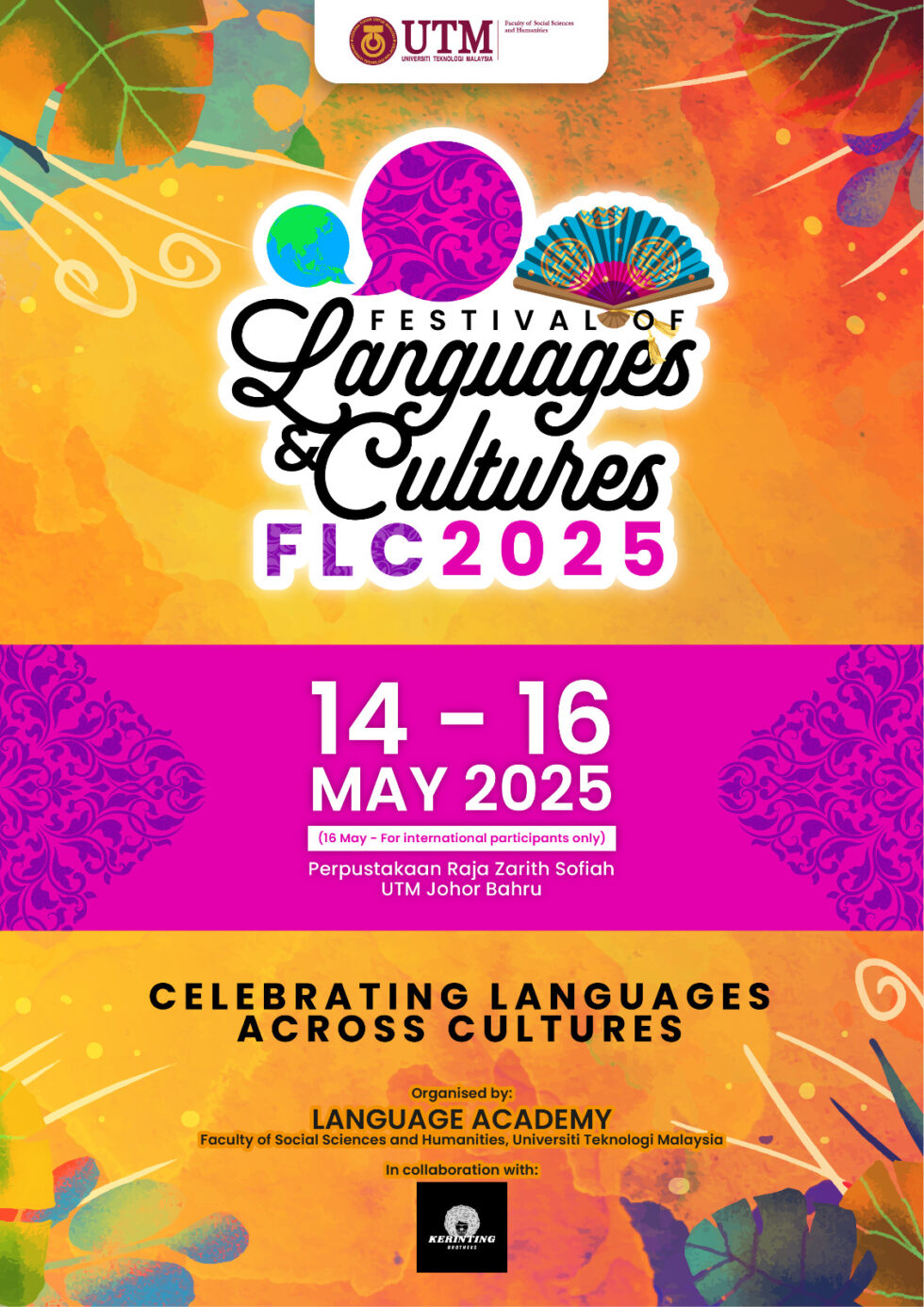 FESTIVAL OF LANGUAGES AND CULTURES (FLC 2025) | Language Academy