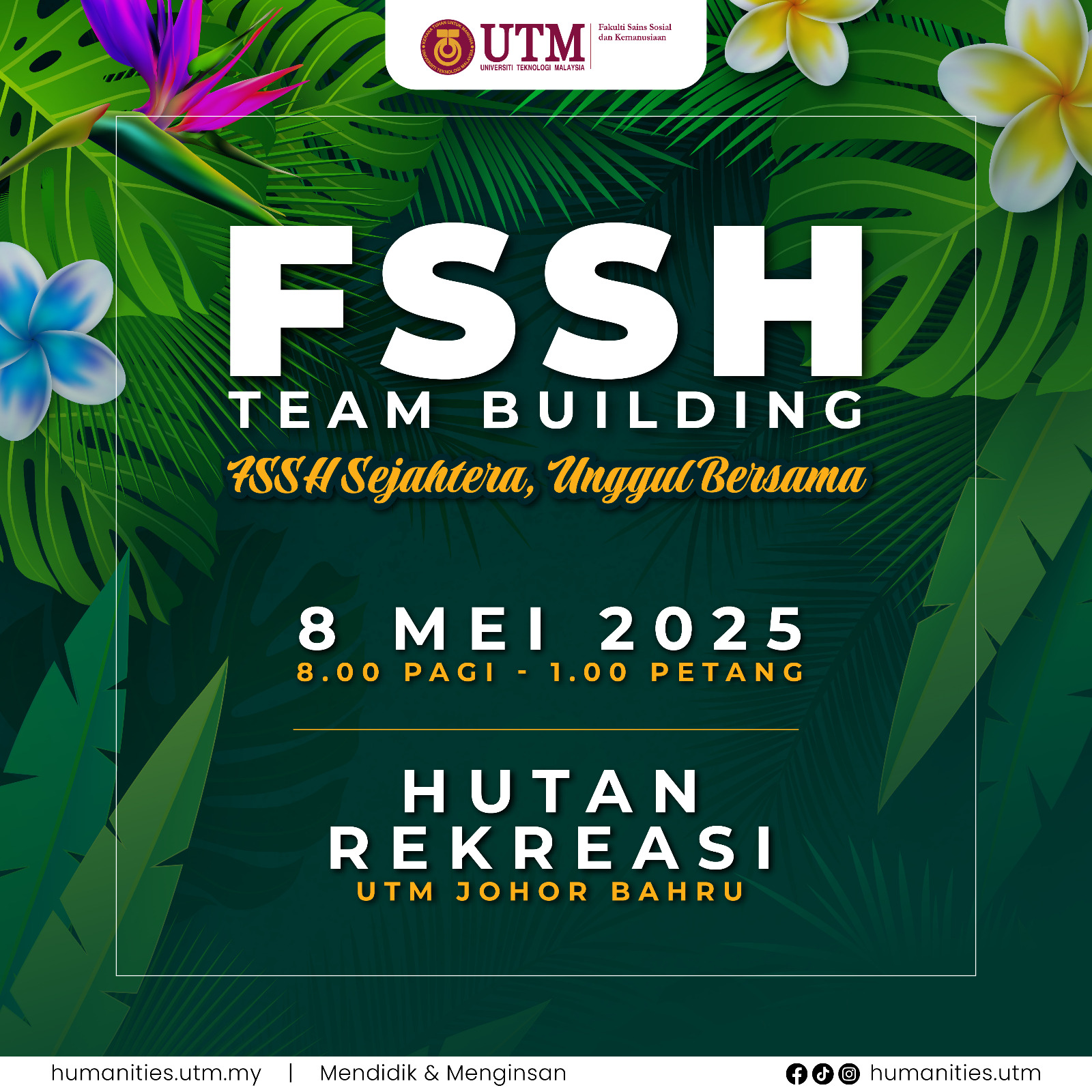 FSSH TEAM BUILDING 2025 - Humanities UTM MY